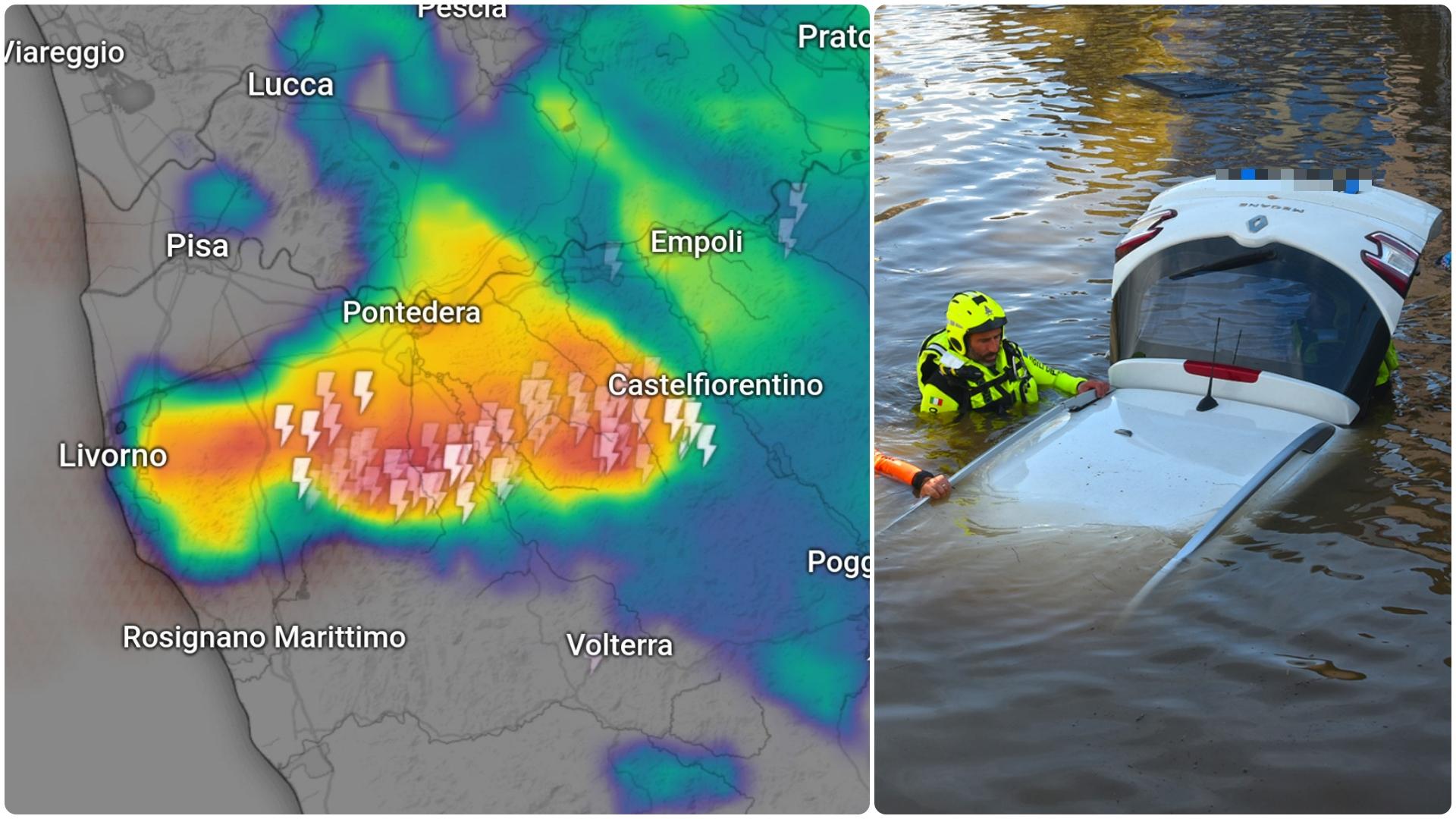 Allerta meteo arancione in Toscana e Liguria, temporali e nubifragio ... Allerta meteo arancione in Toscana e Liguria, temporali e nubifragio ...