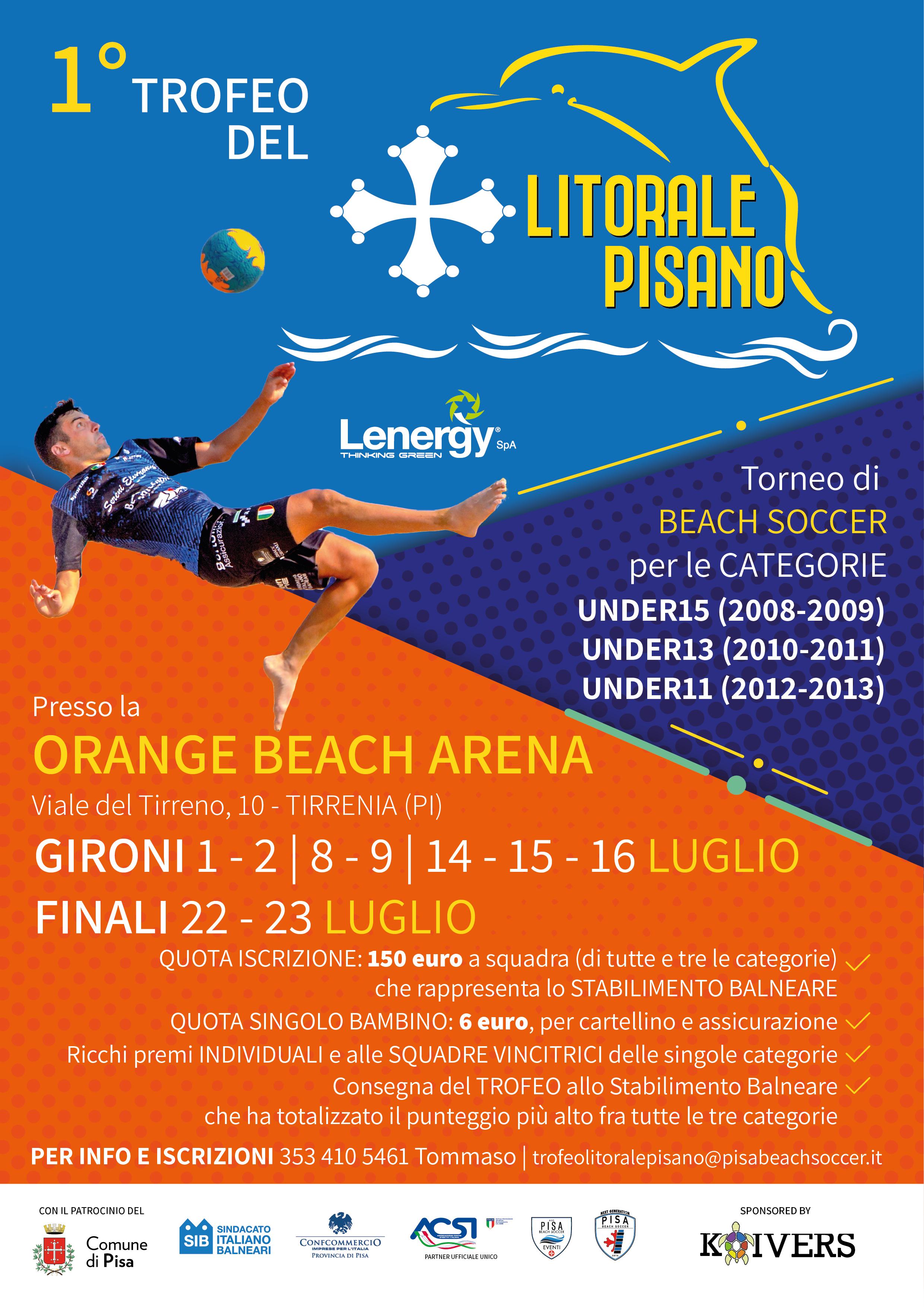 Primo Trofeo Litorale Pisano di beach soccer Primo Trofeo Litorale Pisano di beach soccer