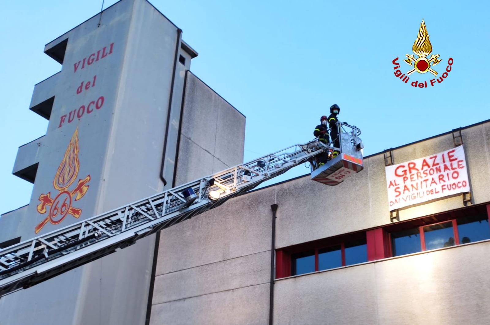 Coronavirus: i vigili del fuoco di Pistoia esprimono vicinanza al ... Coronavirus: i vigili del fuoco di Pistoia esprimono vicinanza al ...
