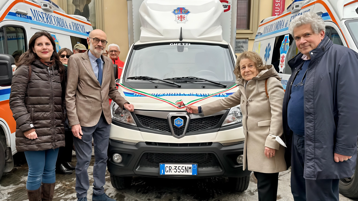 Un furgone in regalo alla Misericordia per i servizi dell’Aiuto ...