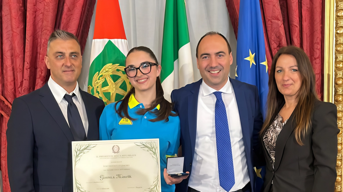 Premiata da Mattarella. La gioia di Ginevra Minetti: Premiata da Mattarella. La gioia di Ginevra Minetti: